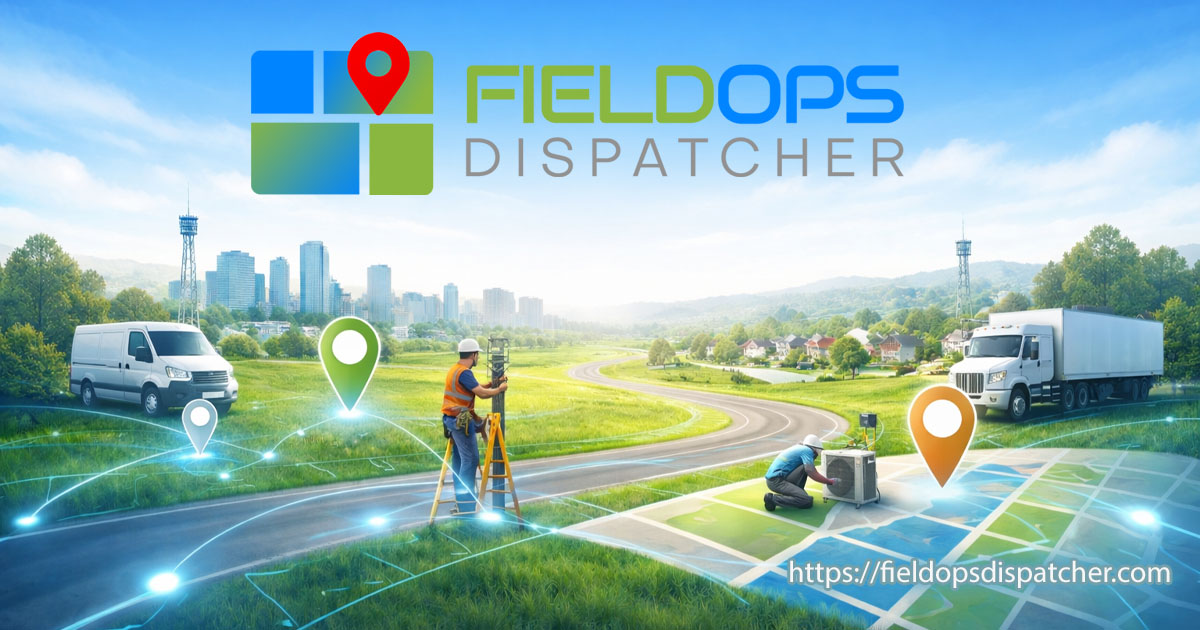 FieldOps Dispatcher - AI-Powered Field Service Management Software